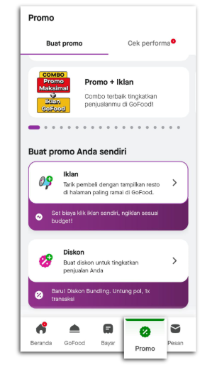 Cara melihat performa promo